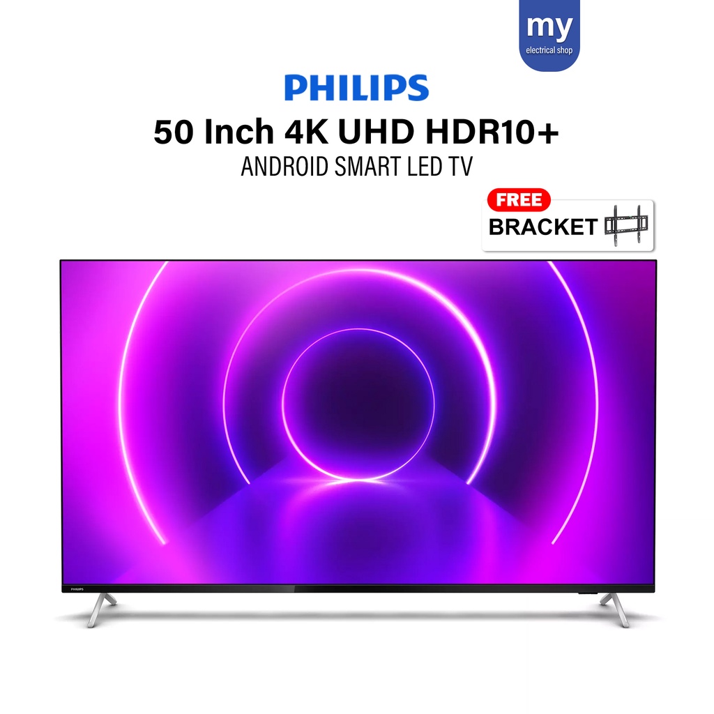 Philips 50 Inch 4K UHD ANDROID TV 50PUT8115 Dolby Atmos Dolby Vision ...