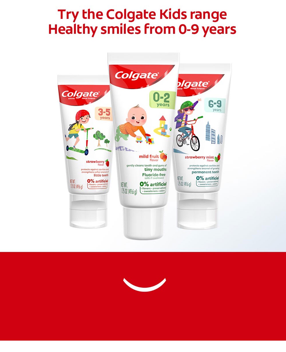 Colgate Kids Free From Age 6 - 9 years Toothpaste 80g | Shopee Malaysia