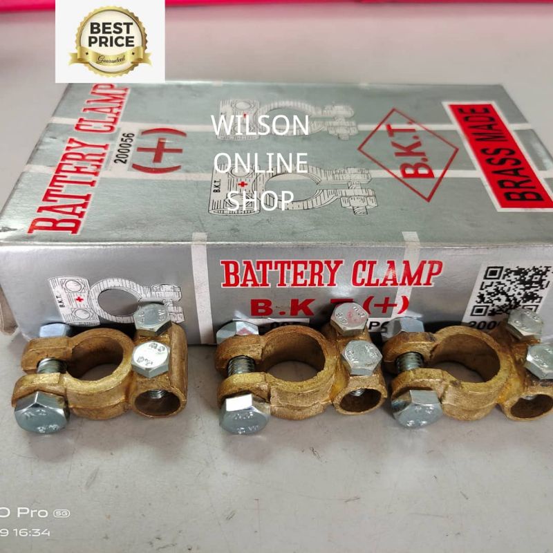 Thailand BKT S-005(+)(-)Universal Car/Lorry Battery Terminal Clamp ...