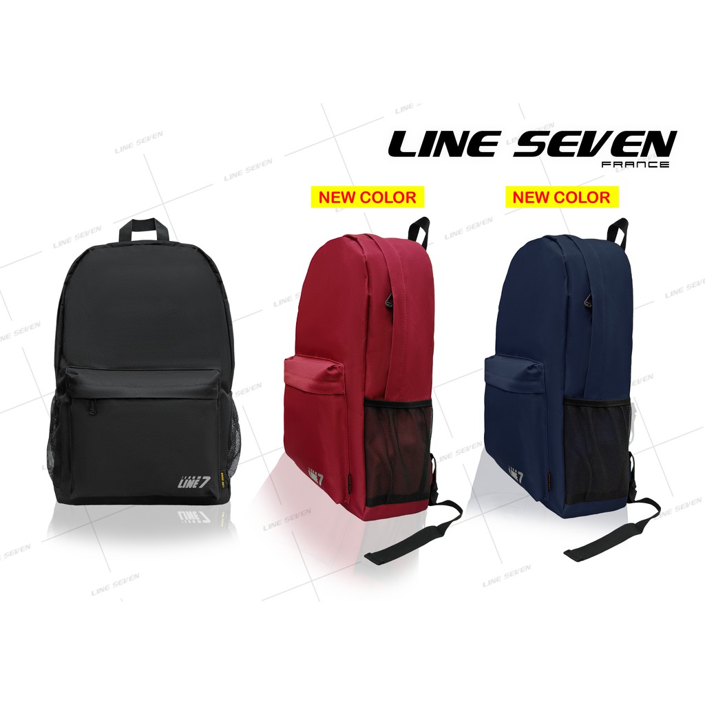 LINE 7/ LINE SEVEN/ BACKPACK/ SCHOOL BAG/ CASUAL BACKPACK | Shopee Malaysia