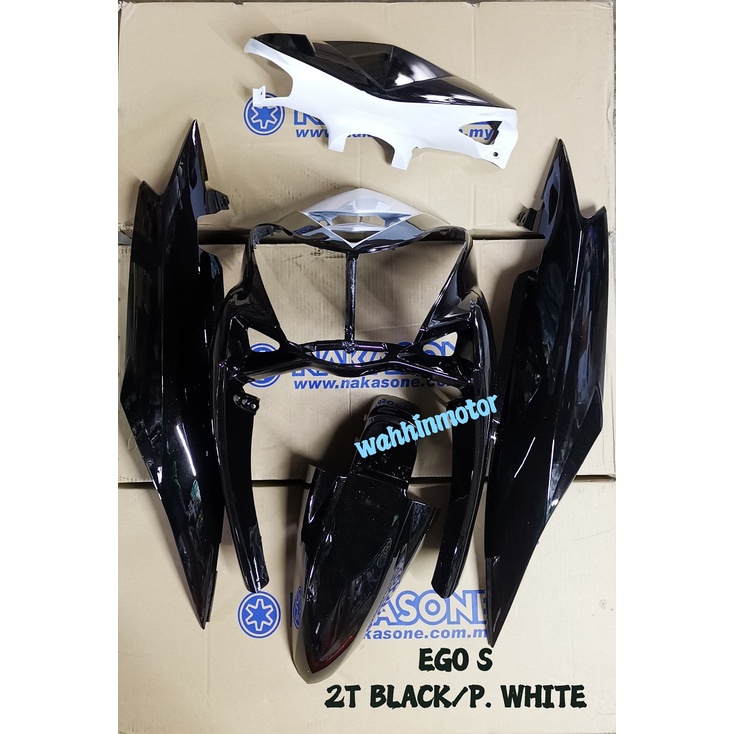 NAKASONE YAMAHA EGOS EGO-S EGO S 2T BLACK P.WHITE PEARL WHITE FULL BODY ...