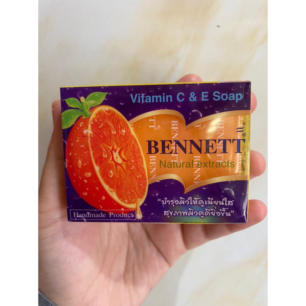 BENNETT SOAP THAILAND - Sabun Bennet Vitamin C & E (100% ORIGINAL ...