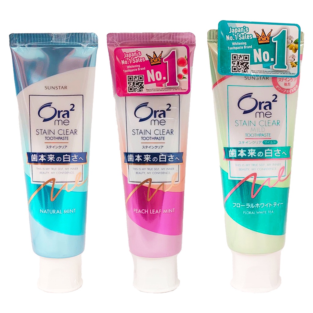[DONKI] Ora2 me Stain Clear Toothpaste 140g | Shopee Malaysia