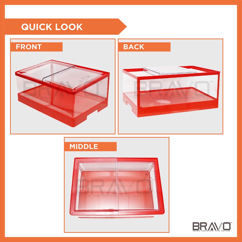 Balang Buah Balang Buah Potong Acrylic Fruit Case Bekas Buah-buahan ...