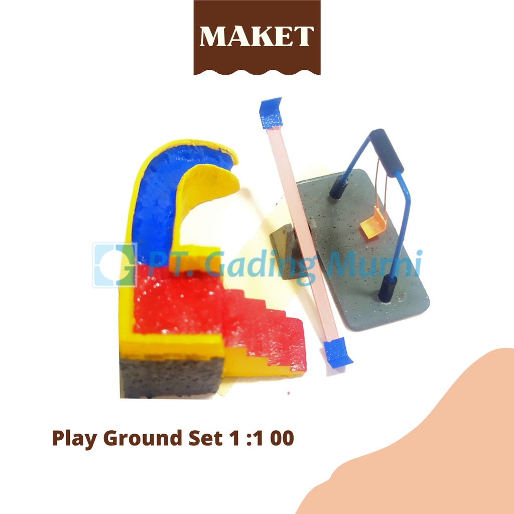 Maket PLAY GROUND SET Scale 1: 100 | Shopee Malaysia