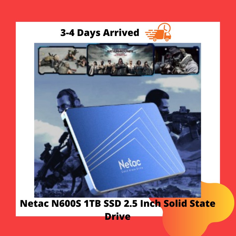 Netac N600S 1TB SSD 2.5 Inch Solid State Drive | Shopee Malaysia