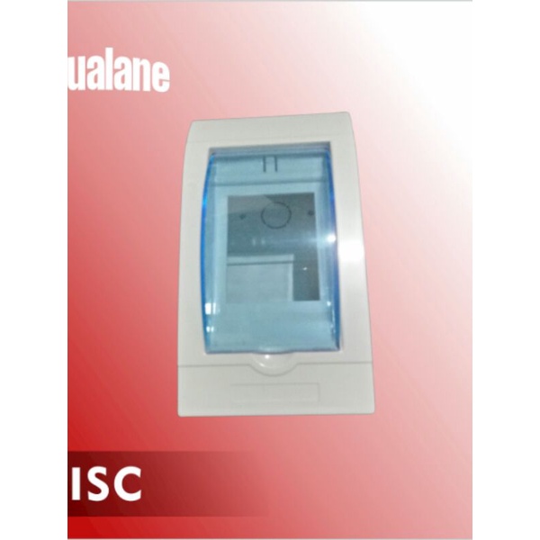 PVC BREAKER BOX for 2 Pole Dinrail Type with COVER , w/o cover | Shopee ...