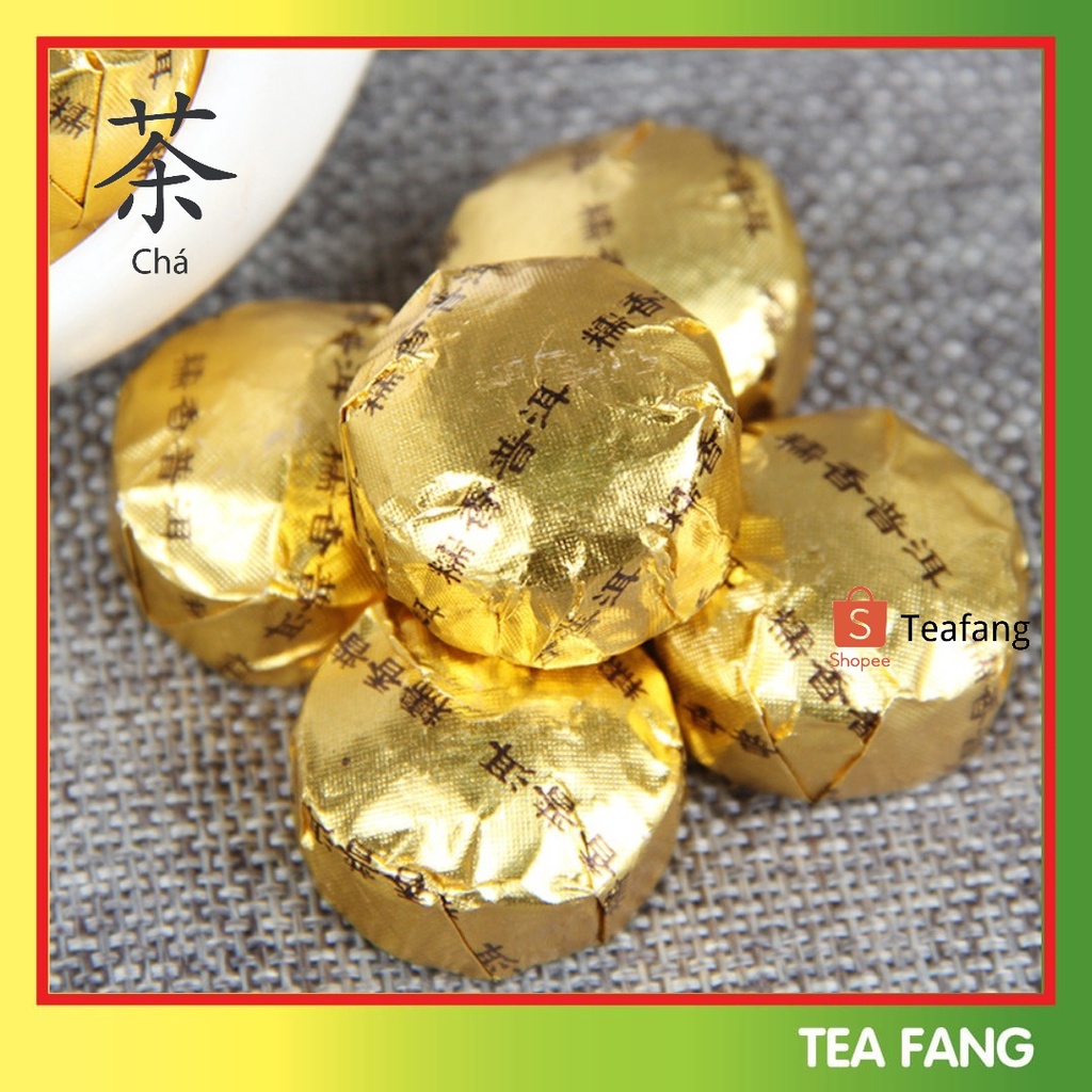 ️BUY 100pcs FREE 10pcs ️（糯香普洱熟茶） 浓香 糯米香普洱小沱茶 糯香茶叶迷你熟沱 糯米香普洱茶 / Chinese ...