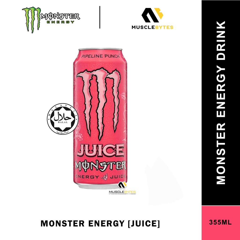 Monster Energy - Drink [355ML / 1 Can] [Halal Monster Energy] | Shopee ...