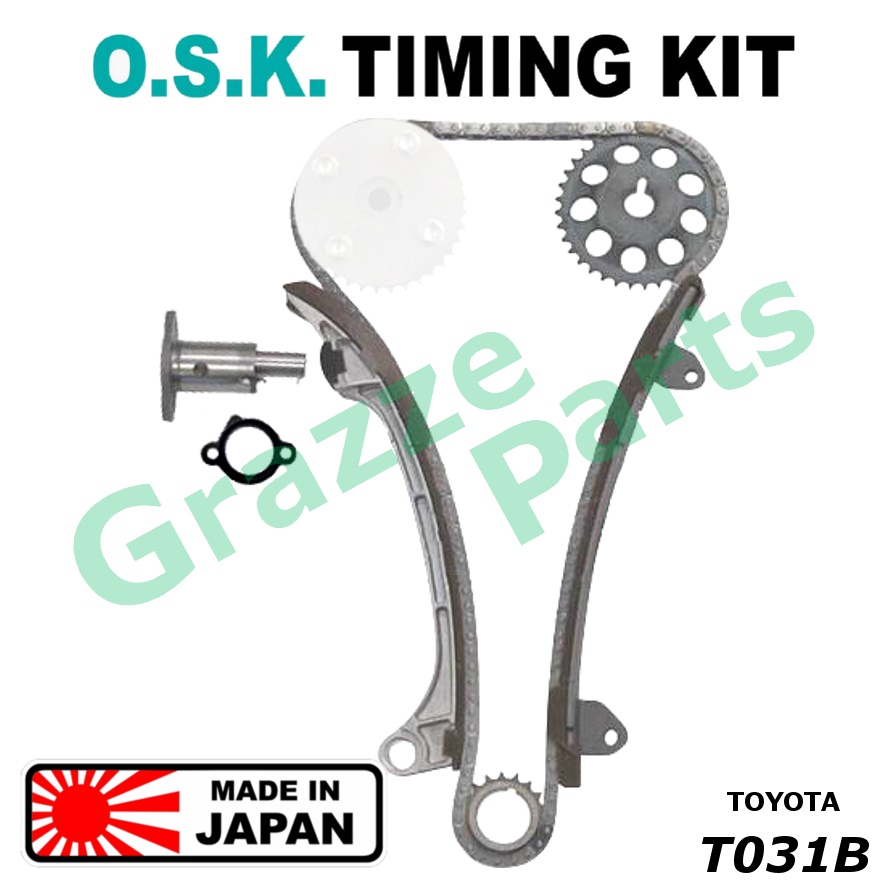 100% Made In Japan O.S.K. Timing Chain Kit Set Toyota Ipsum ACM21 Rav4 ...