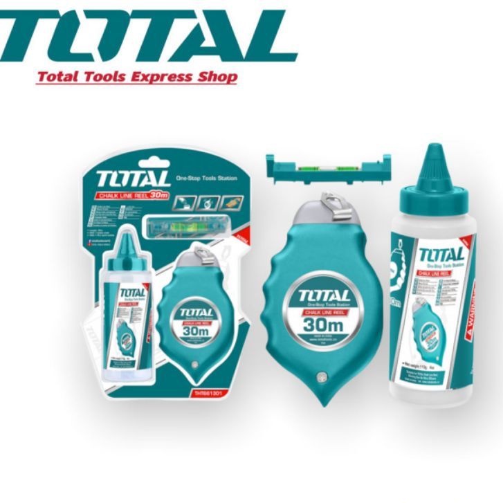 TOTAL THT661301 Chalk Line Reel | Shopee Malaysia