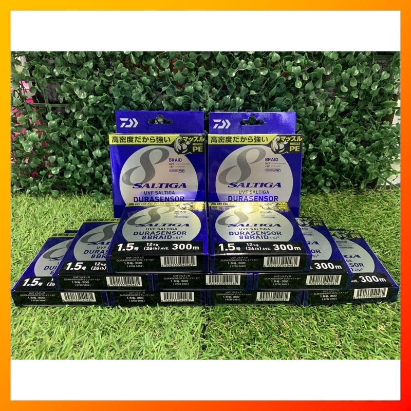 Daiwa UVF Saltiga Dura Sensor 8 Braid +Si2 Braided Fishing Line (330 Yards/300 Meter) | Shopee ...