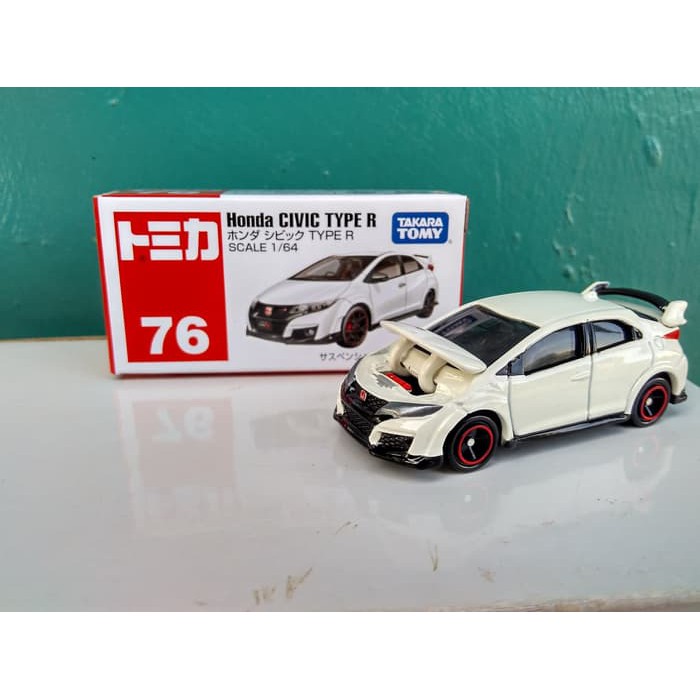 Tomica No. 76 Honda Civic Type-R Takara Tomy Regular Original Diecast Miniature Sports Car ...