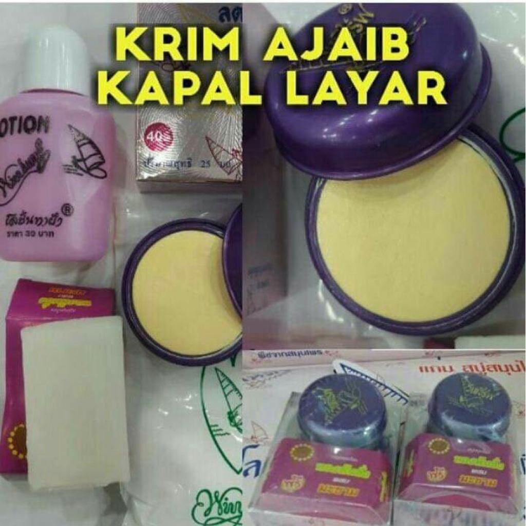 Krim kapal layar. (Ada sabun ,toner, krim)rim kapal layar. (Ada sabun ...