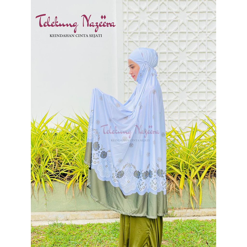 NEW DESIGN ARRIVAL 🔥TELEKUNG NAZEERA |TELEKUNG SOLAT WANITA TELEKUNG ...