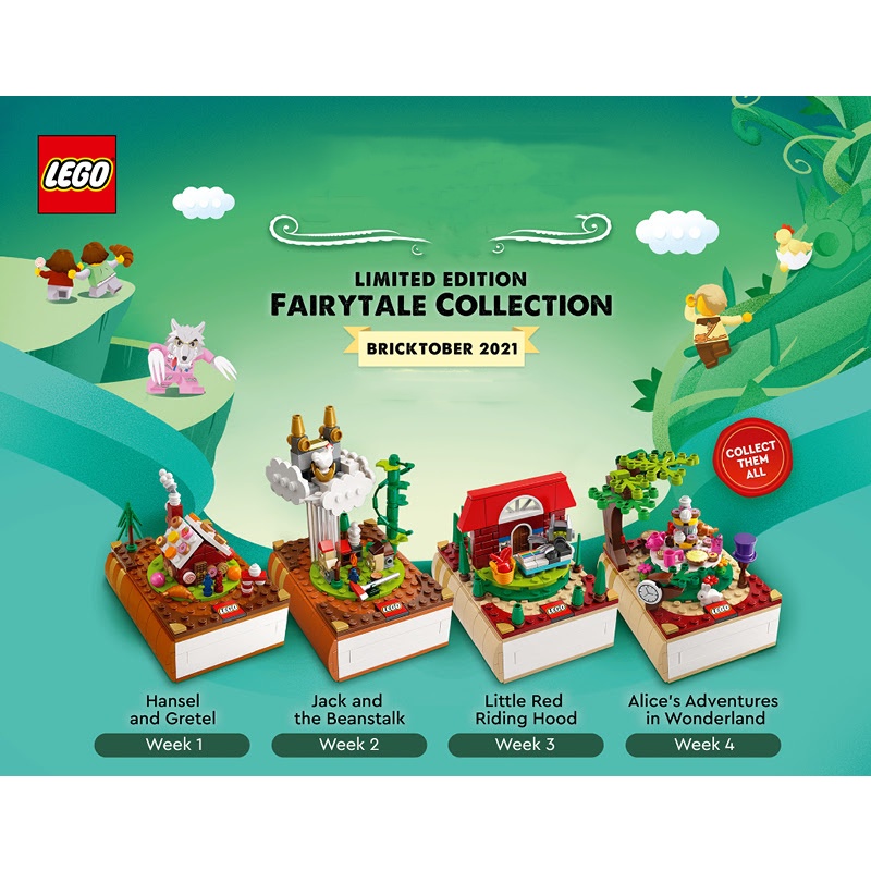 [BricksInBoots] LEGO Bricktober 2021 Fairy Tale Collection (Limited ...