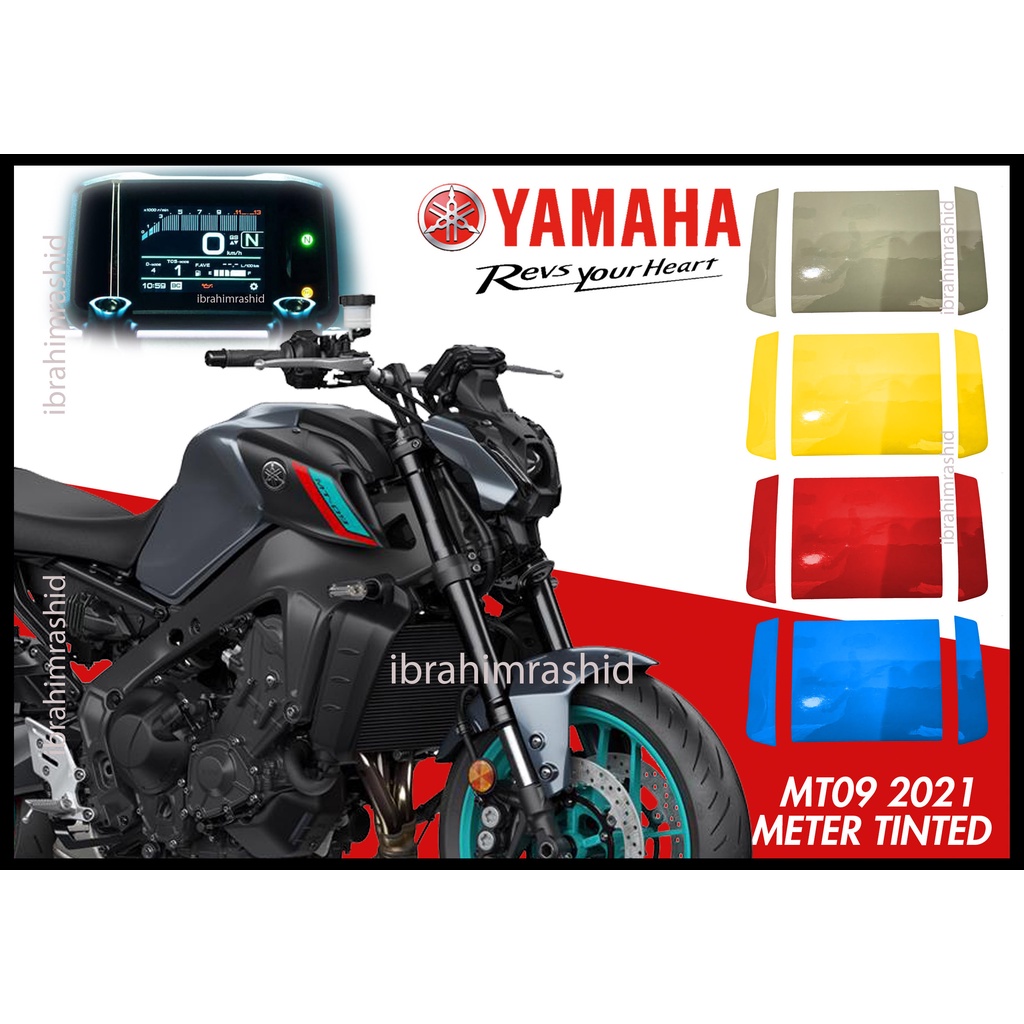 YAMAHA MT09 V3 TINTED METER STICKER (YAMAHA MT09 V3 METER TINTED ...