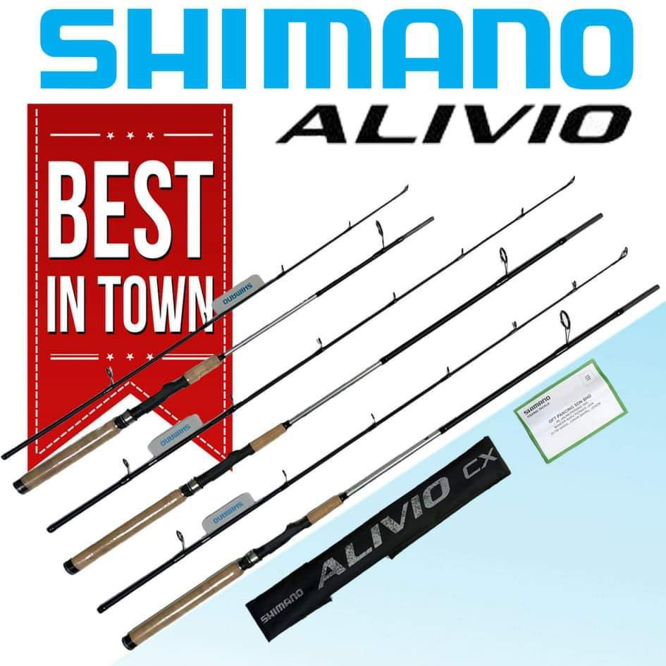 SHIMANO ALIVIO CX FISHING ROD (BAITCASTING & SPINNING) | Shopee Malaysia