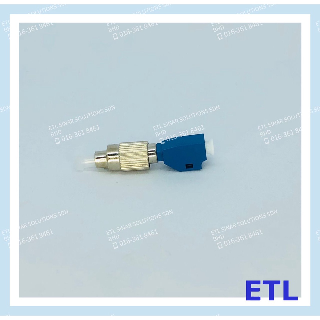 LC/UPC Female To FC/UPC Male SM 9/125 Fiber Optic Hybrid Adapter FC-LC Connector SC Male to LC ...
