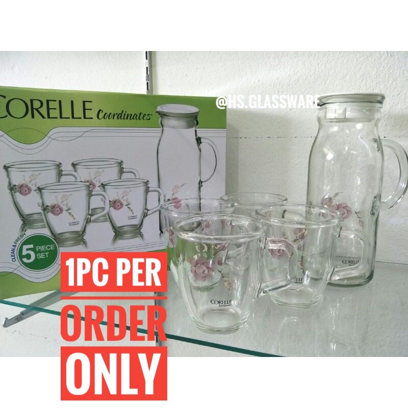 🔥ORIGINAL🔥Corelle Coordinate Country Rose Water Set | Shopee Malaysia