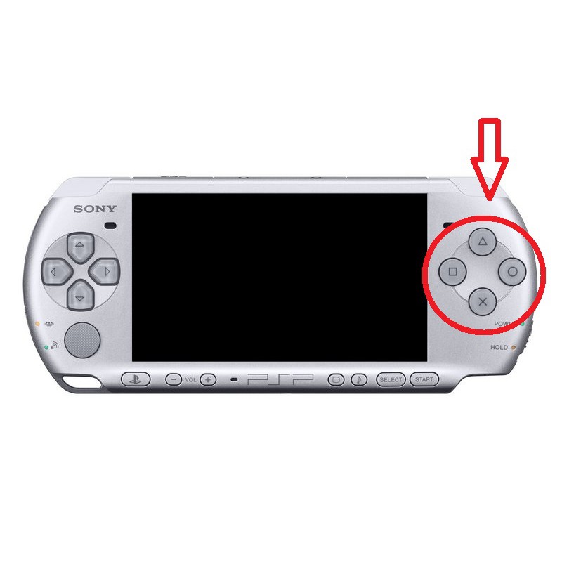 WARRANTY!! SONY PSP 3000 RIGHT Ribbon Cable ACTION / Action button (X,O ...