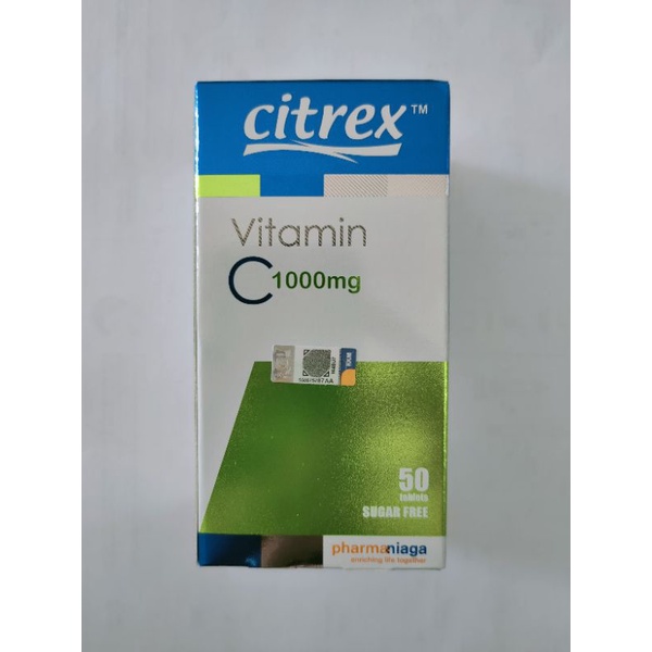 Citrex VItamin C 1000mg Chewble Exp 11/2024 New stock ( 50 Tablet free ...