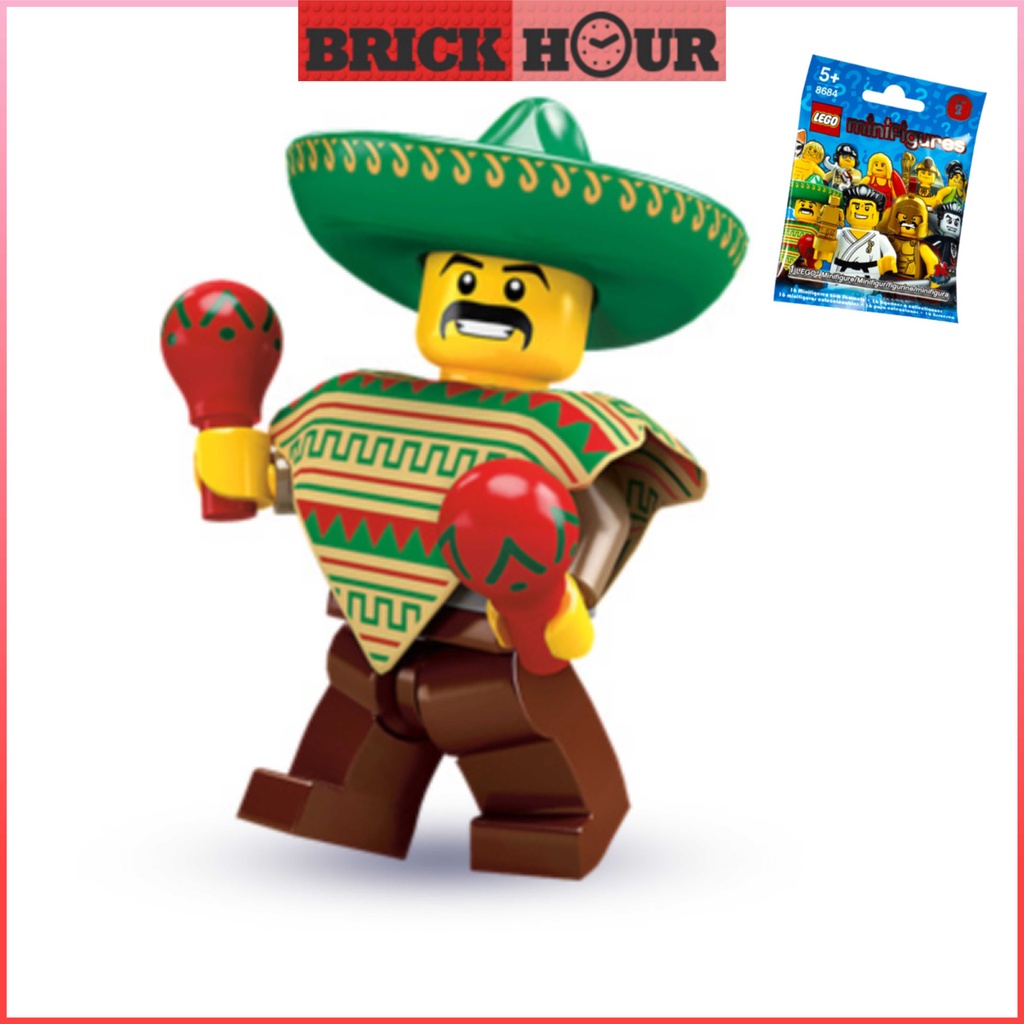 8684 -1 LEGO Minifigure Series 2 - Mariachi (MISP) | Shopee Malaysia
