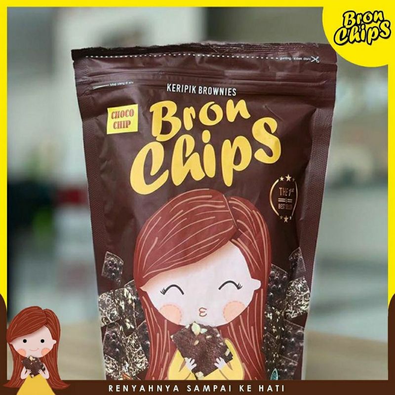 Bron Chips Brownies Chips 60 grams Bronchips Chocolate Free Bubble Wrap ...