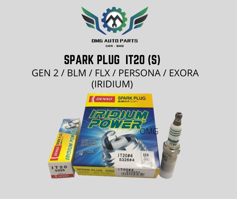 SPARK PLUG GEN 2 PERSONA BLM FLX EXORA DENSO 100% ORIGINAL (4PCS ...