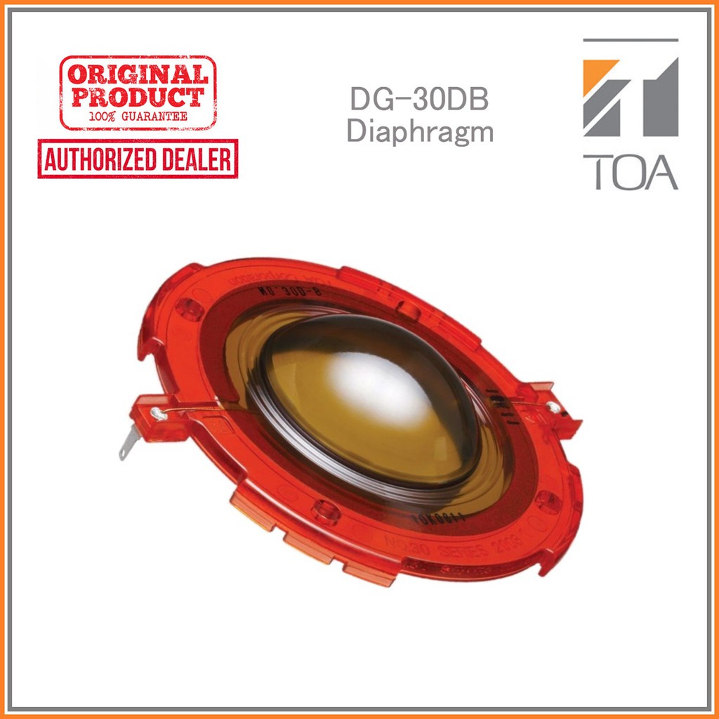 TOA Coil Speaker Diaphragm Masjid / Surau DG-30DB 50watt Diaphragm ...