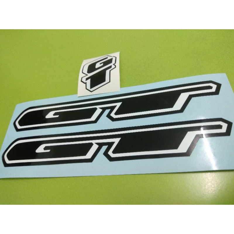 GT BIKES Stickers Decals Vinyl Bicycles Bmx Head Badge And Lower Tube ...