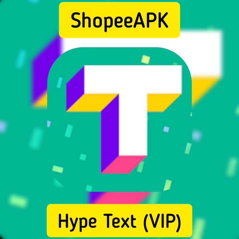 {LIFETIME} Hype Text - Animated Text & Intro Maker (VIP) | Shopee Malaysia