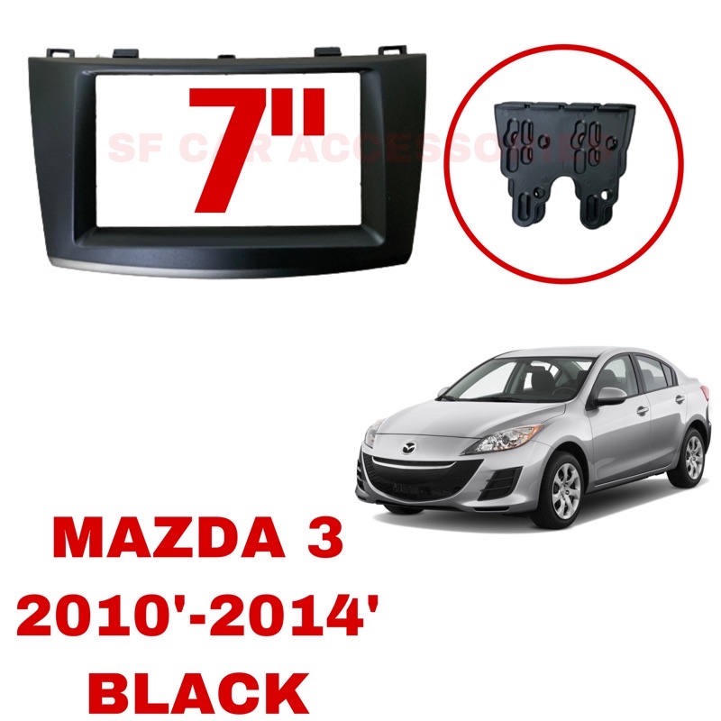 7” Inch Audio Player Casing Mazda 3 2010’/2011’/2012’/2013’/2014 ...