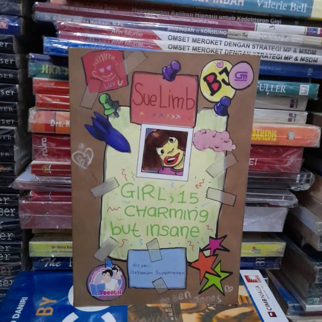 Original Teenlit Girl 15th Charming But Insane Novel Book Looking For ...