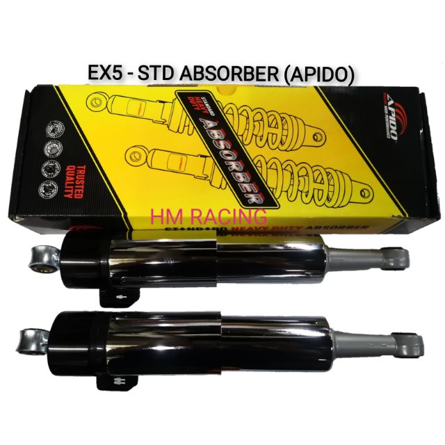 HONDA EX5 / DREAM - APIDO STD STANDARD ABSORBER BLACK APIDO | Shopee ...