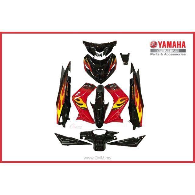 YAMAHA LC135 V1 LCV1 BODY COVER SET HLY ORIGINAL HONG LEONG YAMAHA ...