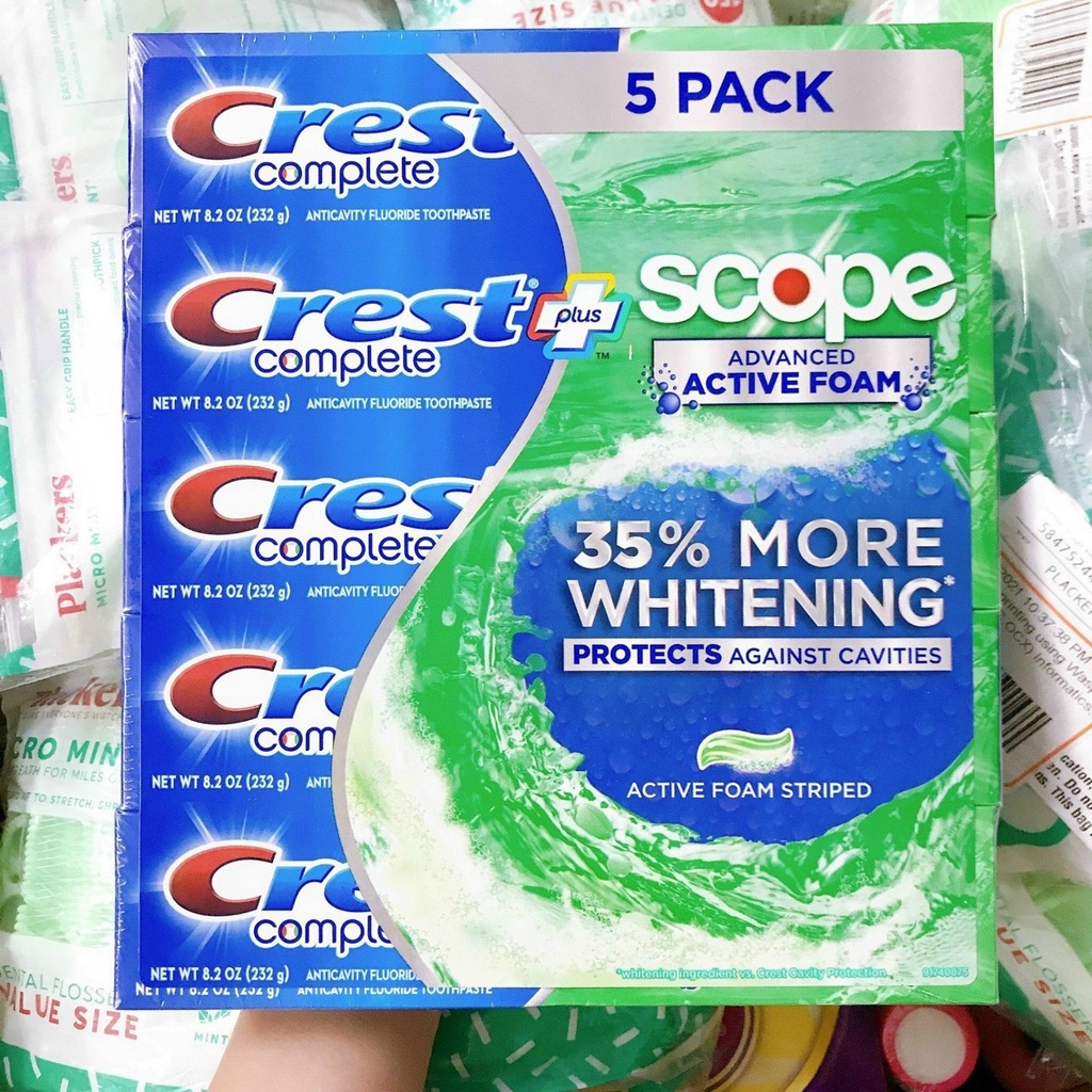 Crest Complete Extra Whitening Scope Toothpaste USA | Shopee Malaysia