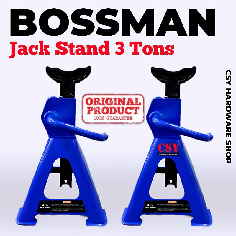 BOSSMAN Jack Stand 3 Tons x 2pcs | Shopee Malaysia
