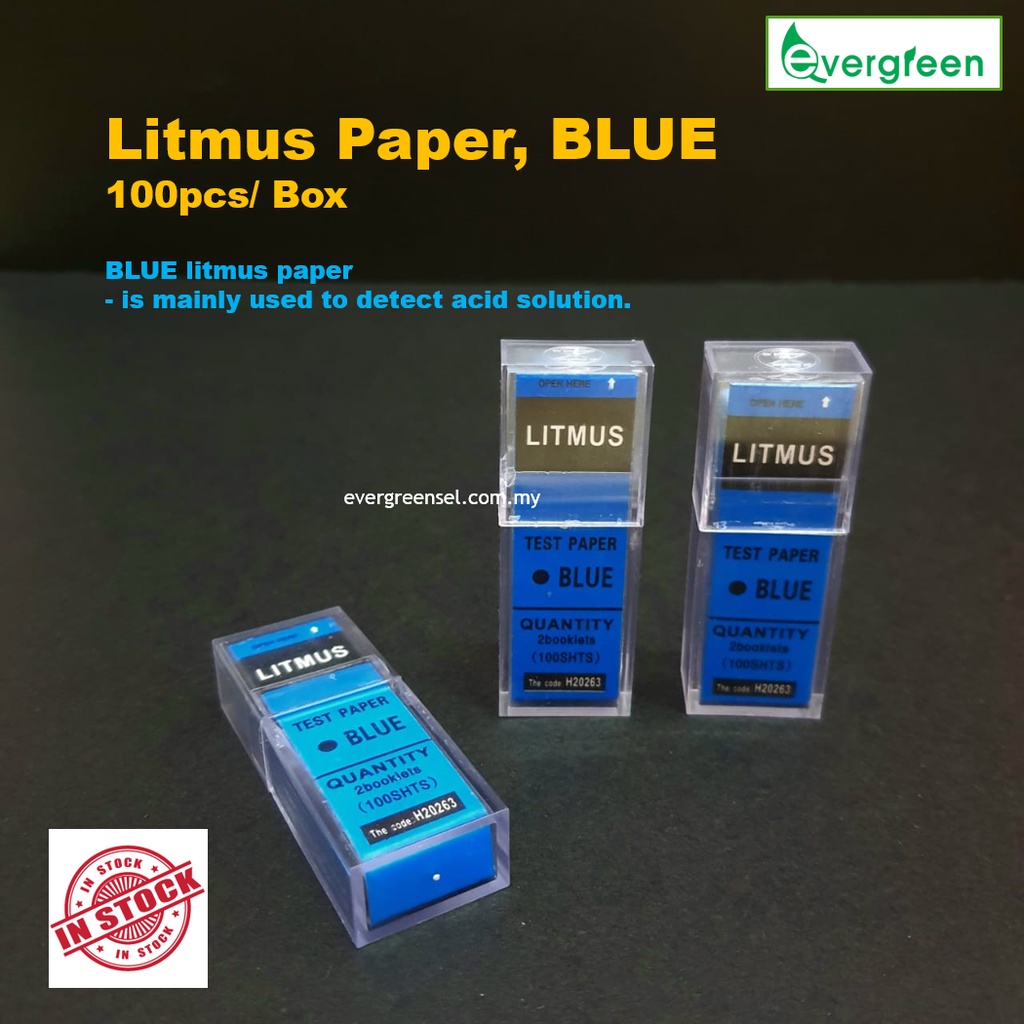 ( PROMO ) Blue Litmus Paper, 100pcs | Shopee Malaysia