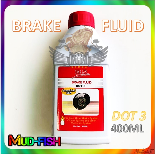 BS BRAKE FLUID, OIL DOT 3 (400ML) | Shopee Malaysia