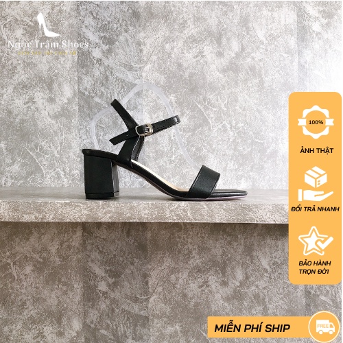 Sandals With Horizontal Straps, Round Toe, Ngoc Tram Shoes. Simple And ...