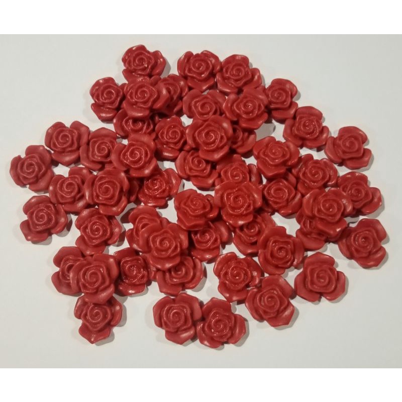 10pcs ROS MERAH CLAY | DIY CRAFT | KIDS ART & CRAFT | DIY KEYCHAIN ...
