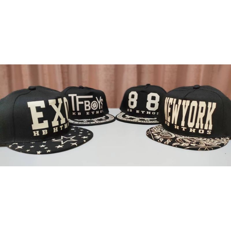 Fashion Snapback Adult Full Cap C01-C04 ( EXO, TFBOYS, 88, NEW YORK ...