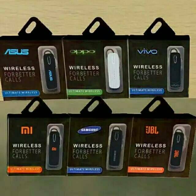 Branded bluetooth Headset samsung oppo xiaomi vivo / Brand wireless ...