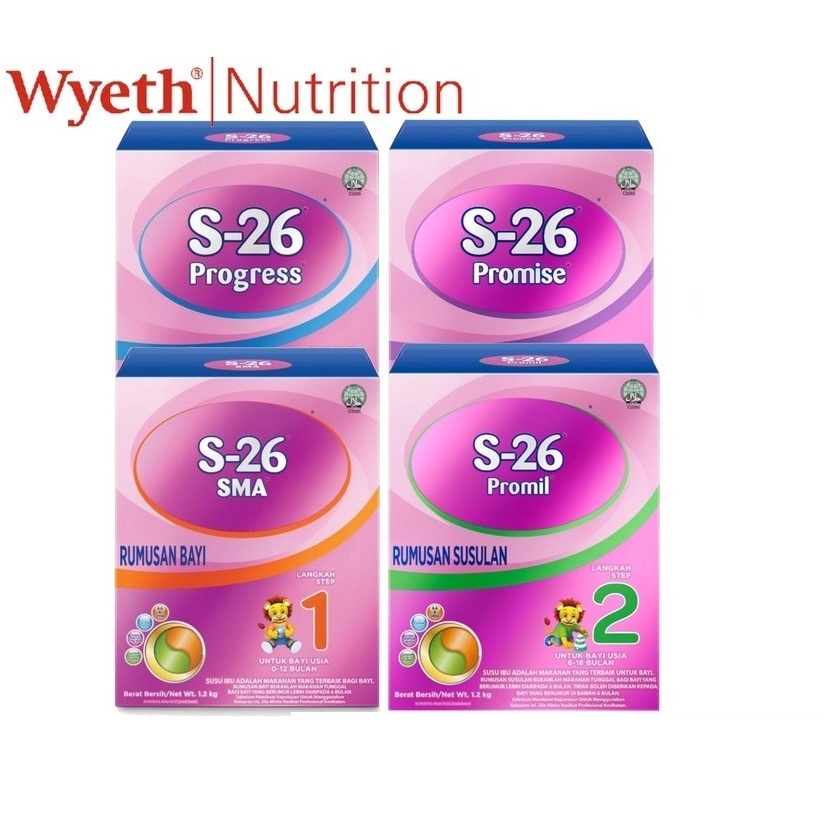 Wyeth S26 Standard SMA Step 1/ Promil Step 2 / Progress Step 3 ...