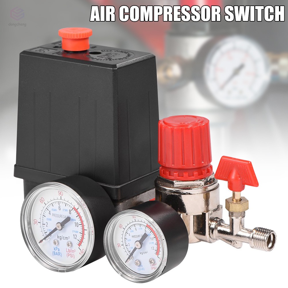 Air Compressor Pressures Switch Control Adjustable Air Regulator Valves ...