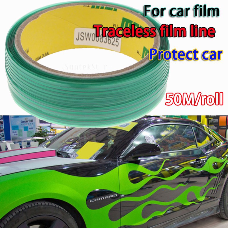 50M Finish Vinyl Wrapping Cutting Tape Sticker Universal | Shopee Malaysia