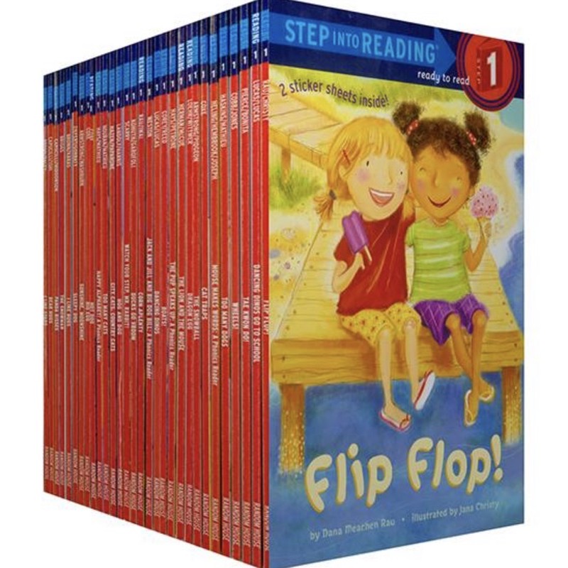 Step Into Reading Level 1 (30 books set) | Shopee Malaysia