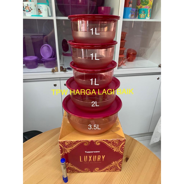 Tupperware Table Collection Set | Shopee Malaysia