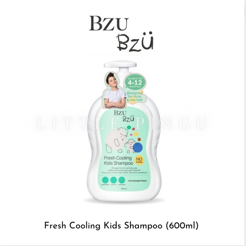 BZU BZU Fresh Cooling Kids Shampoo (600ml) | Shopee Malaysia